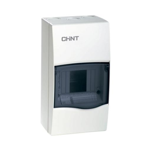 CHINT Caja de distribución para sobreponer, IP40, 4 módulos (SKU:8101010) | ECTRONIC